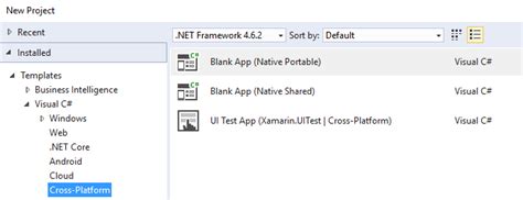 Visual Studio Community Xamarin Cross Platform Templates Missing Stack Overflow