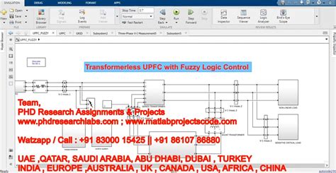 Transformerless Upfc With Fuzzy Logic Control
