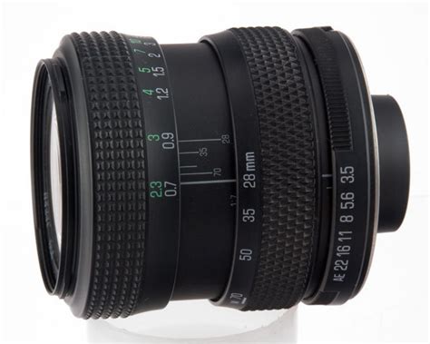 The Tamron 28-70 mm f/ 3.5-4.5 Adaptall-2 model 59A Lens. Specs. MTF ...