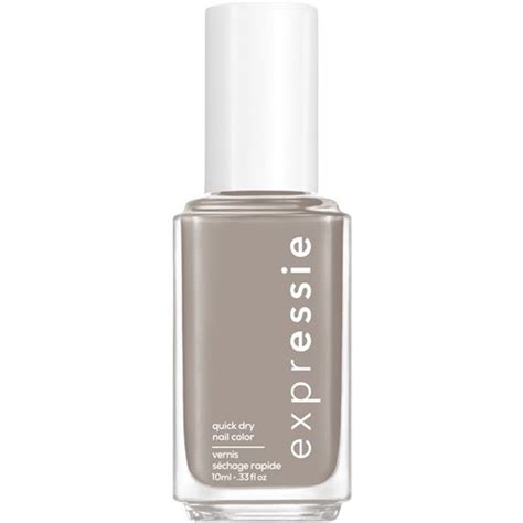 Soft Gray Quick Dry Nail Polish Binge Worthy Essie Canada