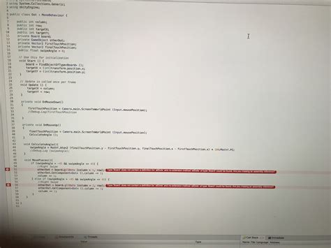 Cs0117 Error ‘board Does Not Contain A Definition For ‘alldots