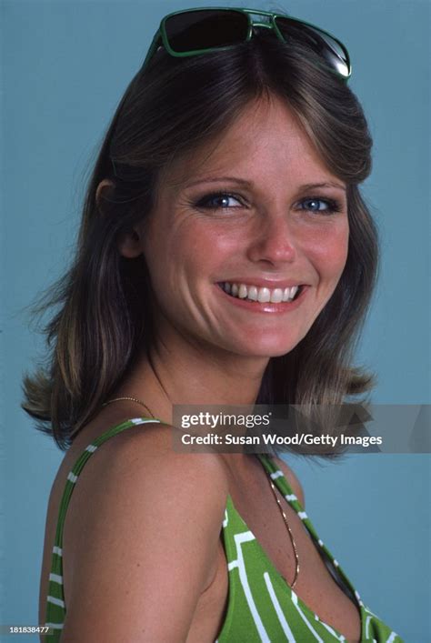 Portrait Of American Model And Actress Cheryl Tiegs As She Poses