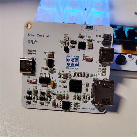 Kvm Card Mini Platform For Creating And Sharing Projects Oshwlab