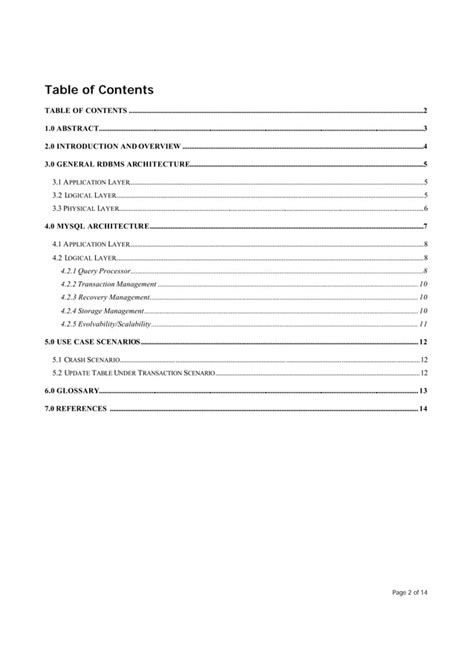 My Sql Conceptual Architecture Pdf