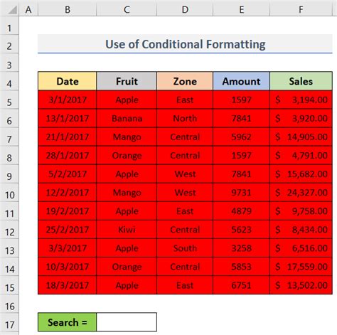 How To Create A Search Box In Excel Without Vba 2 Easy Ways