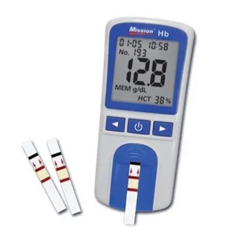 Manual Acon Hemoglobin Hb Test Meter For Laboratory 2 Part At ₹ 3550 In Jaipur