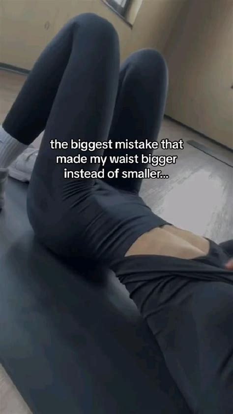 Exercise Hack For Flat Belly Slim Waist Workout Waist Training Fitness Tips