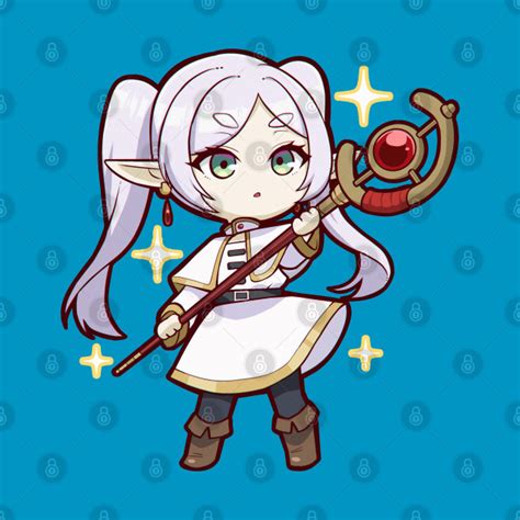 Frieren Frieren Chibi Frieren T Shirt TeePublic