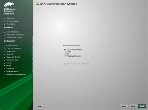 SUSE Linux Enterprise SP Install Server World