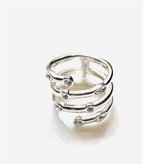 Gorgeous Collectible Lia Sophia Silver Tone With Crystals Etsy