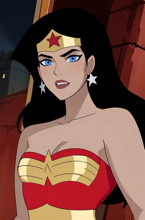 Ai Art Lora Model Wonder Woman From Justice League 2001 Style V0 5 Pixai