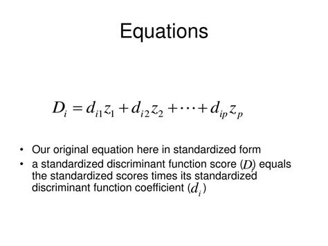 Ppt Discriminant Function Analysis Powerpoint Presentation Free Download Id 820402