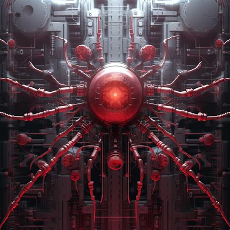 Premium Ai Image A Robotic Octopus