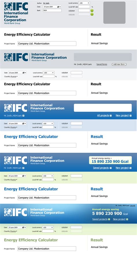 Making Of The IFC Energy Efficiency Calculator Interface
