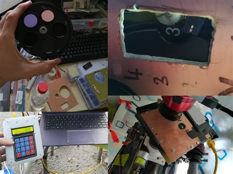 filter wheel automation astronomy arduino project hub