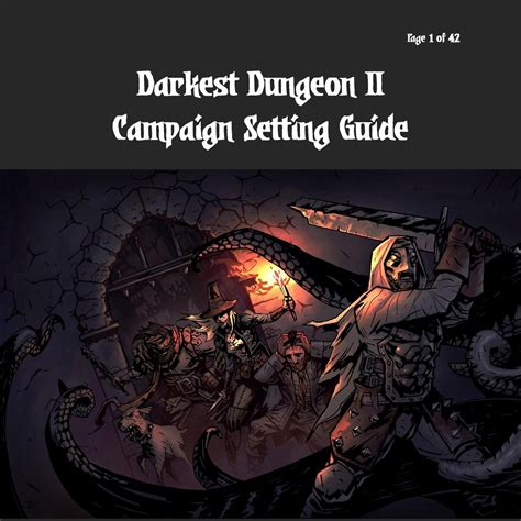 Darkest Dungeon Campaign Guide Pdf DocDroid