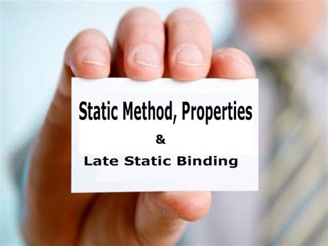Static method trong PHP và khi nào nên sử dụng chúng