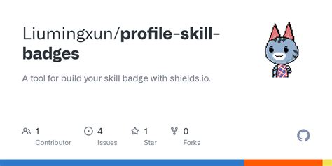 Github Liumingxun Profile Skill Badges A Tool For Build Your Skill Badge With Shields Io