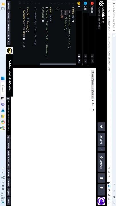 Javascript For In Loop Tutorial In Tamil Shorts Frontenddeveloper Javascripttamil Youtube