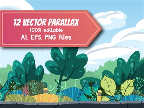 Simple Parallax Backgrounds 2d Environments Unity Asset Store