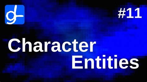 Html Character Entities • Web Development 11 Youtube