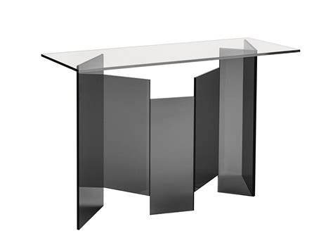 Metropolis Rectangular Console Table By Tonelli Design Design