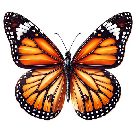 Clipart Monarc Bolb Monarch Butterfly Side View Stock Illustrations