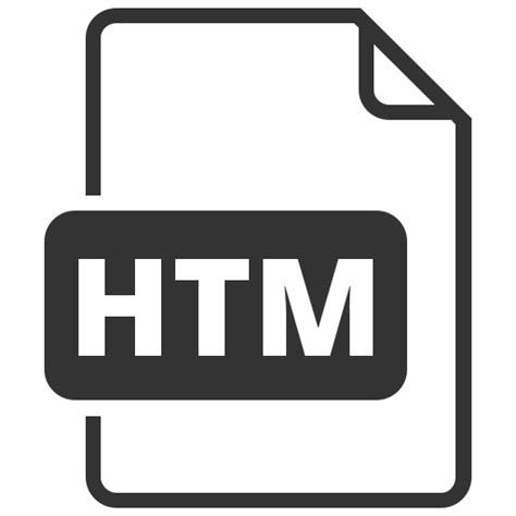 File Format Htm Hypertext Markup Language Icon Download On Iconfinder