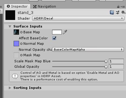HDRP Decal Not Showing In Standalone Build Unity Engine Unity Discussions