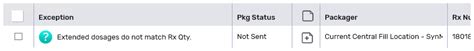 compliance packaging exception handling or troubleshooting