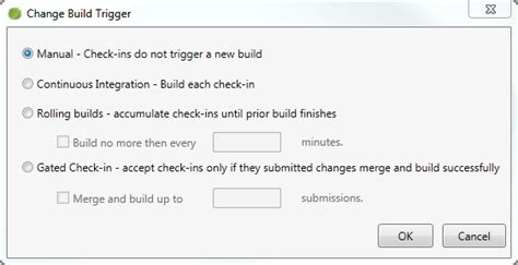 New Functionality In Tfs Build Manager Managing Triggers And Build