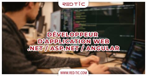 DÉveloppeur Dapplication Webnetaspnetangular Red Tic