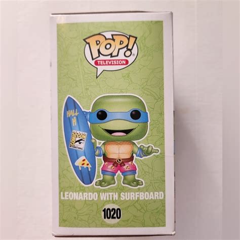 Funko Toys Funko Leonardo With Surfboard Teenage Mutant Ninja
