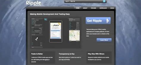 Multi Platform Mobile Environment Emulator Ripple