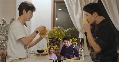 ឃើញទំនងពេក តារាកូរ៉េ២នាក់ ទិញត្រយូងចេកទៅបកញុំាដូចផ្លែឈើ Khmerload Cambodia Latest News