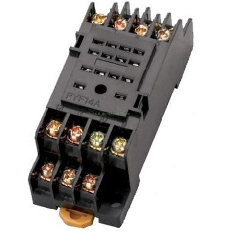 Ptf08a 8 Pin Relay Socket Base Thick Copper 10a Mini Relay Socket Base For Ly2 Hh62p Majju Pk