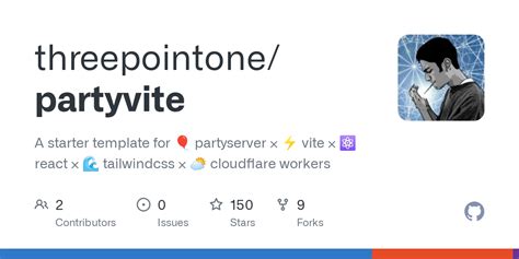 Github Threepointone Partyvite A Starter Template For 🎈 Partyserver ⨉ ⚡️ Vite ⨉ ⚛️ React ⨉ 🌊