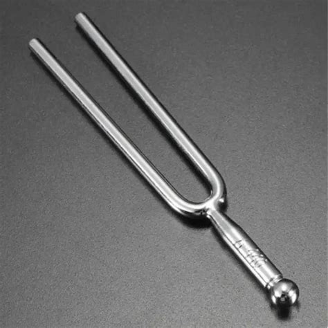 440hz Stainless Steel Tuning Fork A Tone Tuner For Guitar And Violin E Flat Earth Shop