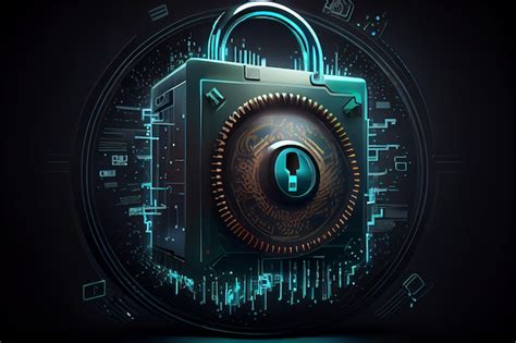 Premium Photo Security And Privacy Concepts For Data The Lock Symbol And Internet Network