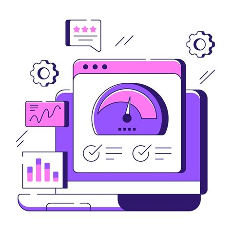 Premium Vector Modern Design Illustration Of Web Speed Optimization