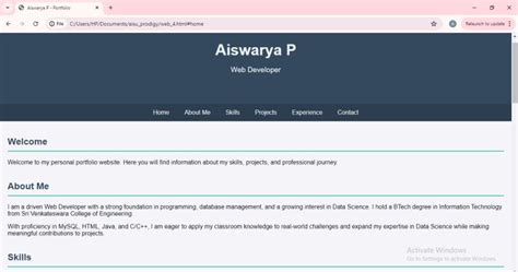 Aiswarya P On Linkedin Prodigyinfotech Webdesign Webdevelopment