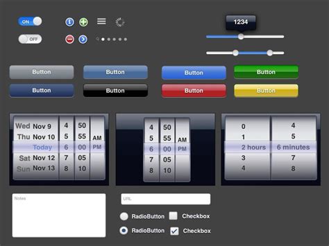 Ipad App Ui Kit For Visio Omnigraffle Fireworks Illustrator