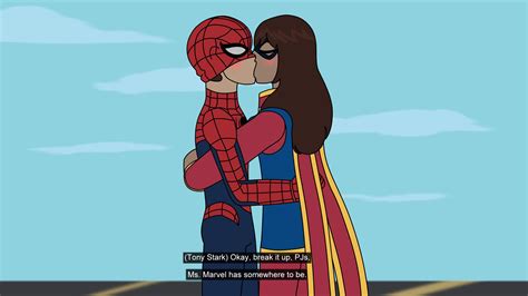 Marvel Ms Marvel Kiss