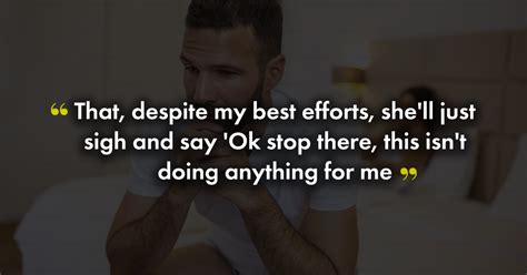 People Share Their Worst Fears While Having Sex