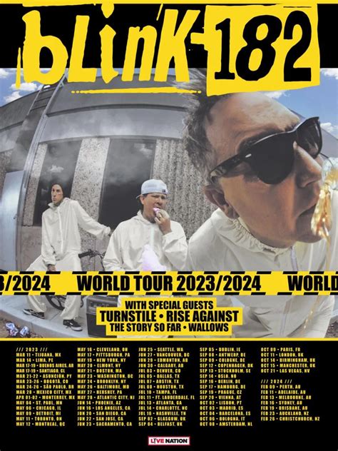 Event Blink 182 08092023 Antwerpen Sportpaleis Belgium