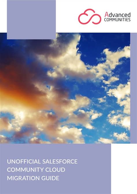 Migrating To Salesforce Experience Cloud With Advanced Communities Guide