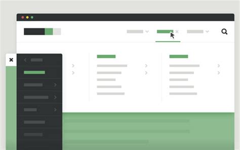 mega site navigation enriched by subtle css animations designbeep