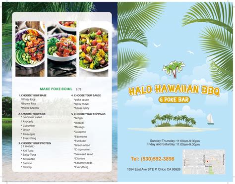 Halo Hawaiian Bbq And Poke Bar Chico Ca 95926