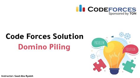 Mastering Problem Solving Adomino Piling Codeforces Solutions And More