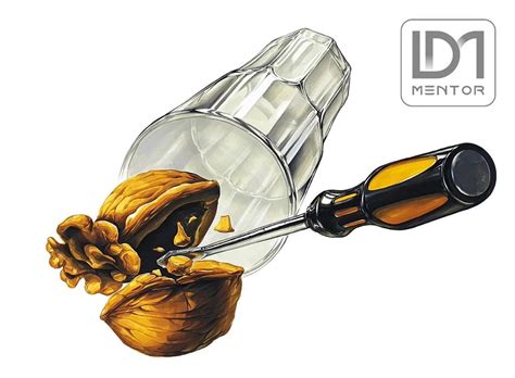 미대입시닷컴 📌수원 가우디 Designmentor ・・・ 호두 물잔 일자드라이버🪛 기초디자인